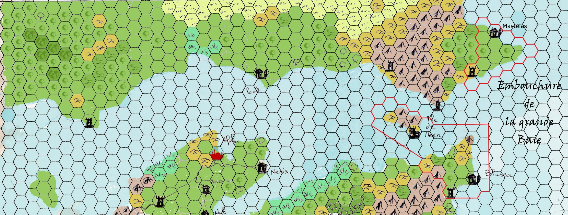 Cartes du Norwold (maps) :: Gazette de Mystara